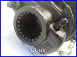 PTO Shaft Spline style on the yoke end, measures 45 1/2 overall ...
